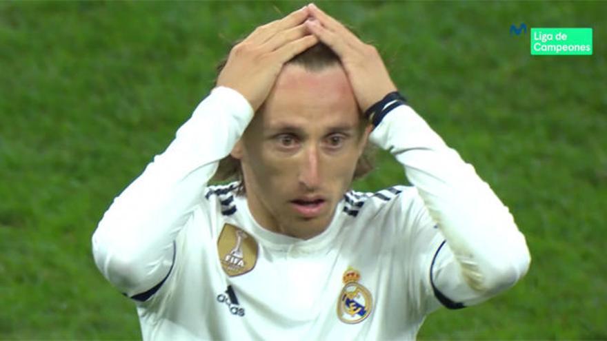 Una alegría para Modric tras la caída del Madrid en Champions