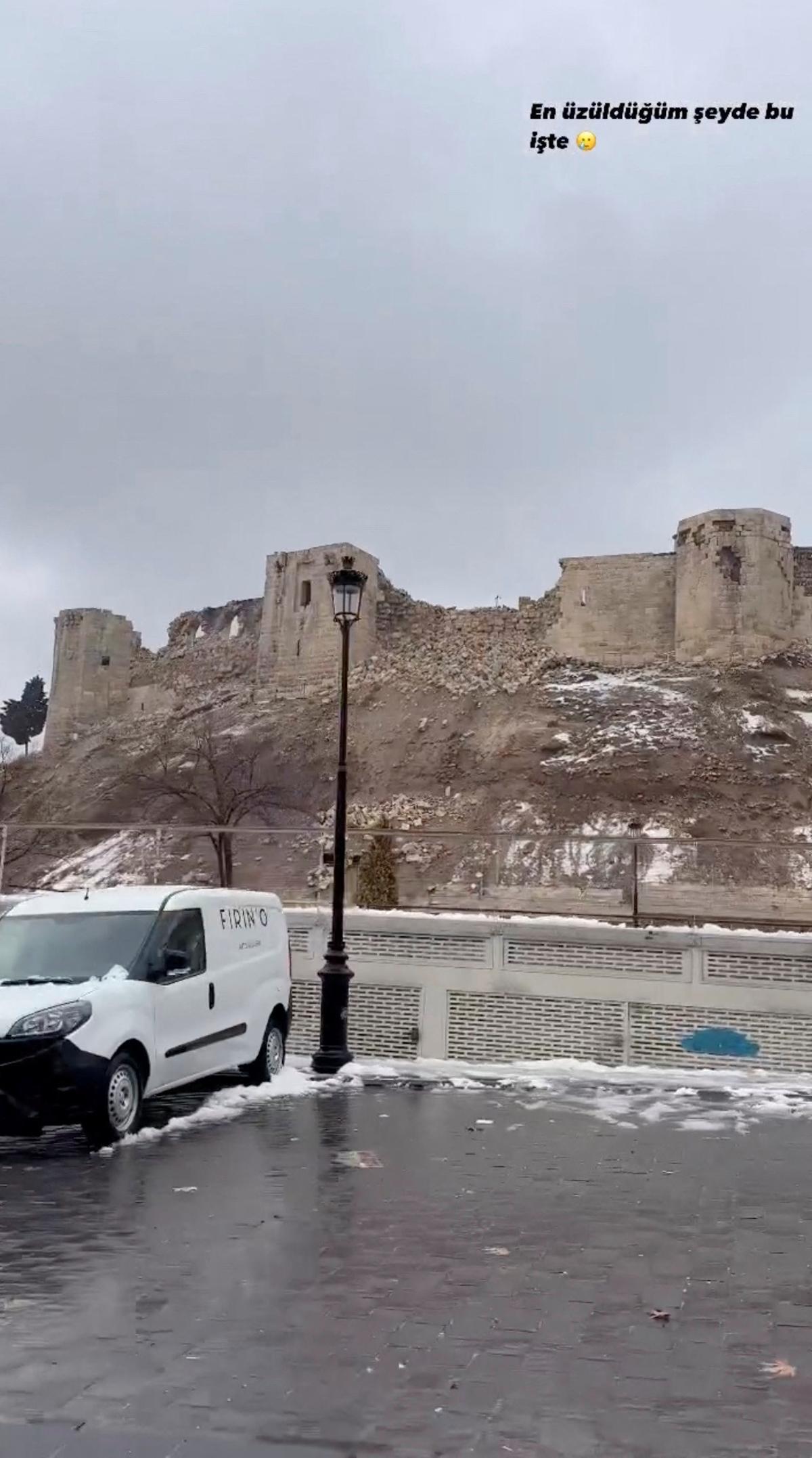 El terremoto de Turquía derrumba el castillo de Gaziantep, patrimonio ...