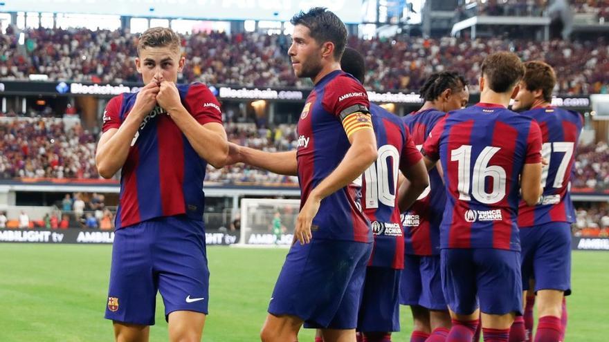 Gira FC Barcelona 2023 | Fermín López la rompe en Dallas