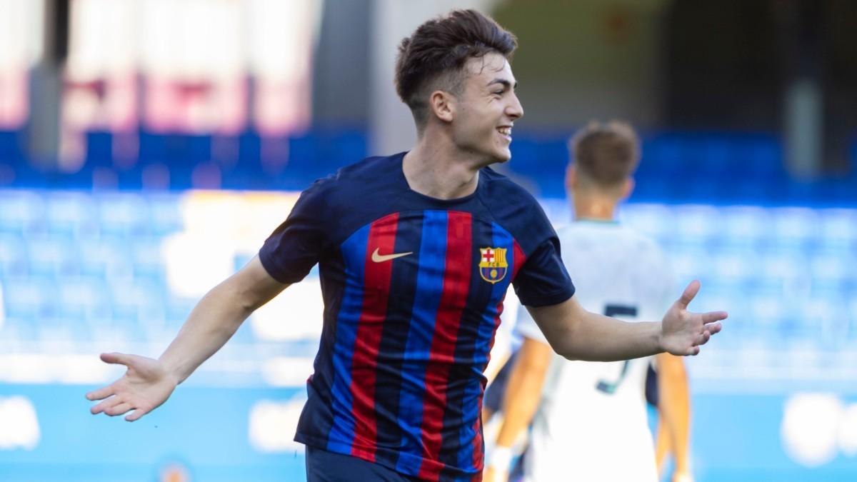 FC Barcelona Víctor Barberà | La perla del Barça que no se cansa de marcar