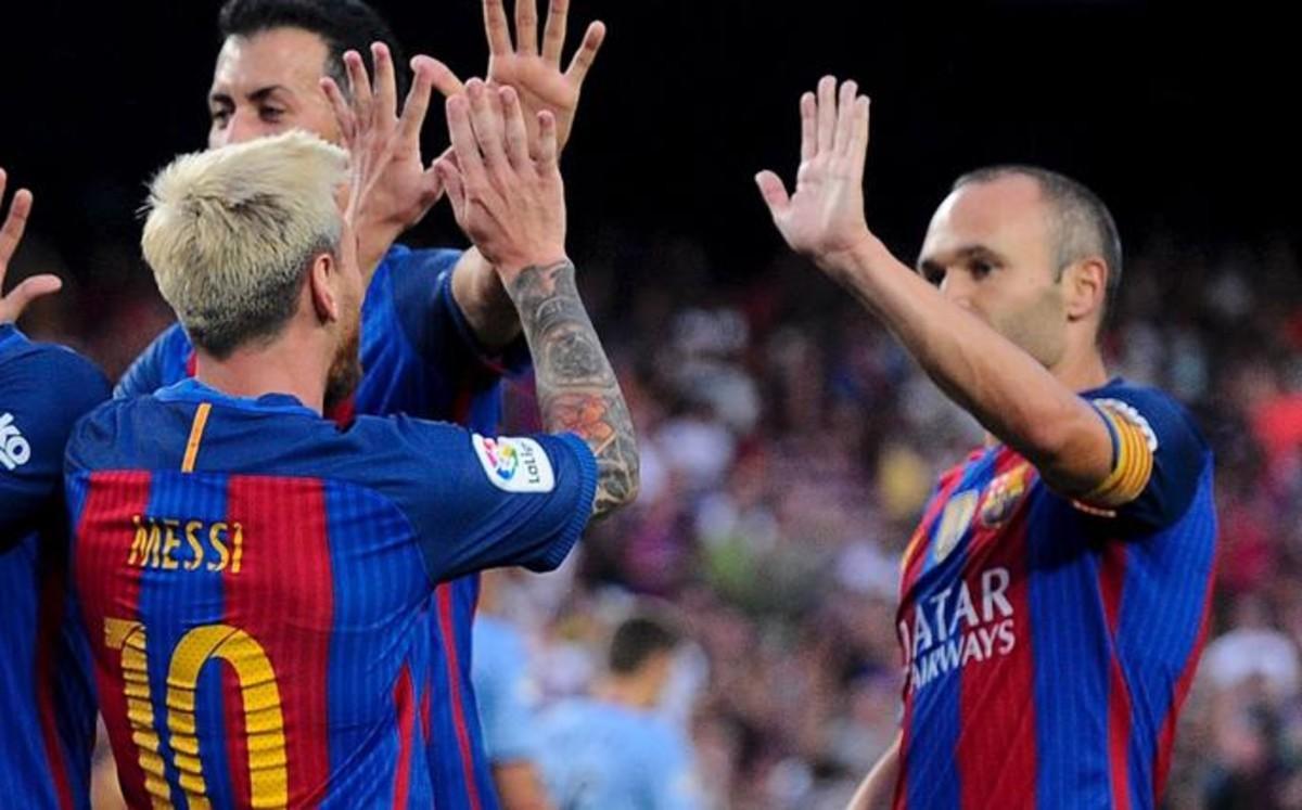 Iniesta y Messi buscan su quinta Champions con el Barcelona