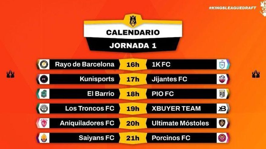 Kings League Así Hemos Vivido La Primera Jornada De La Kings League En