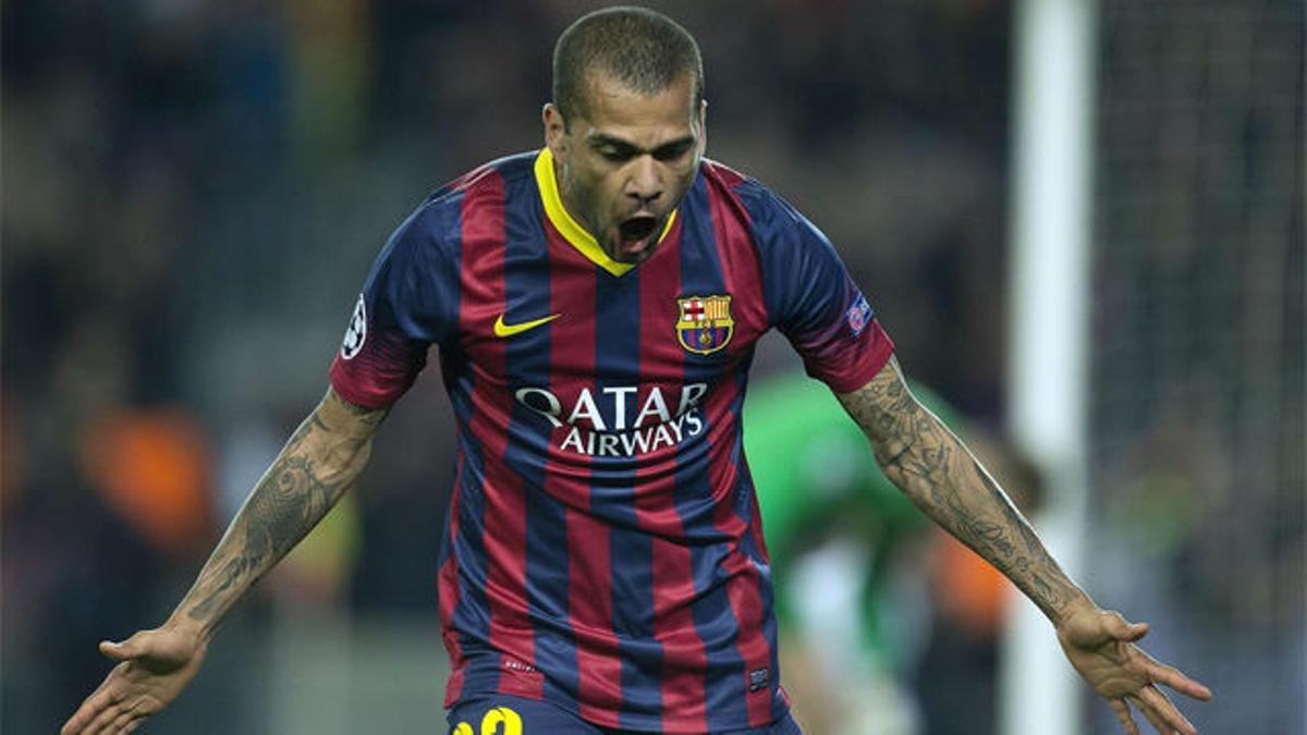 Alves desvela el mejor momento de su paso por el Barça