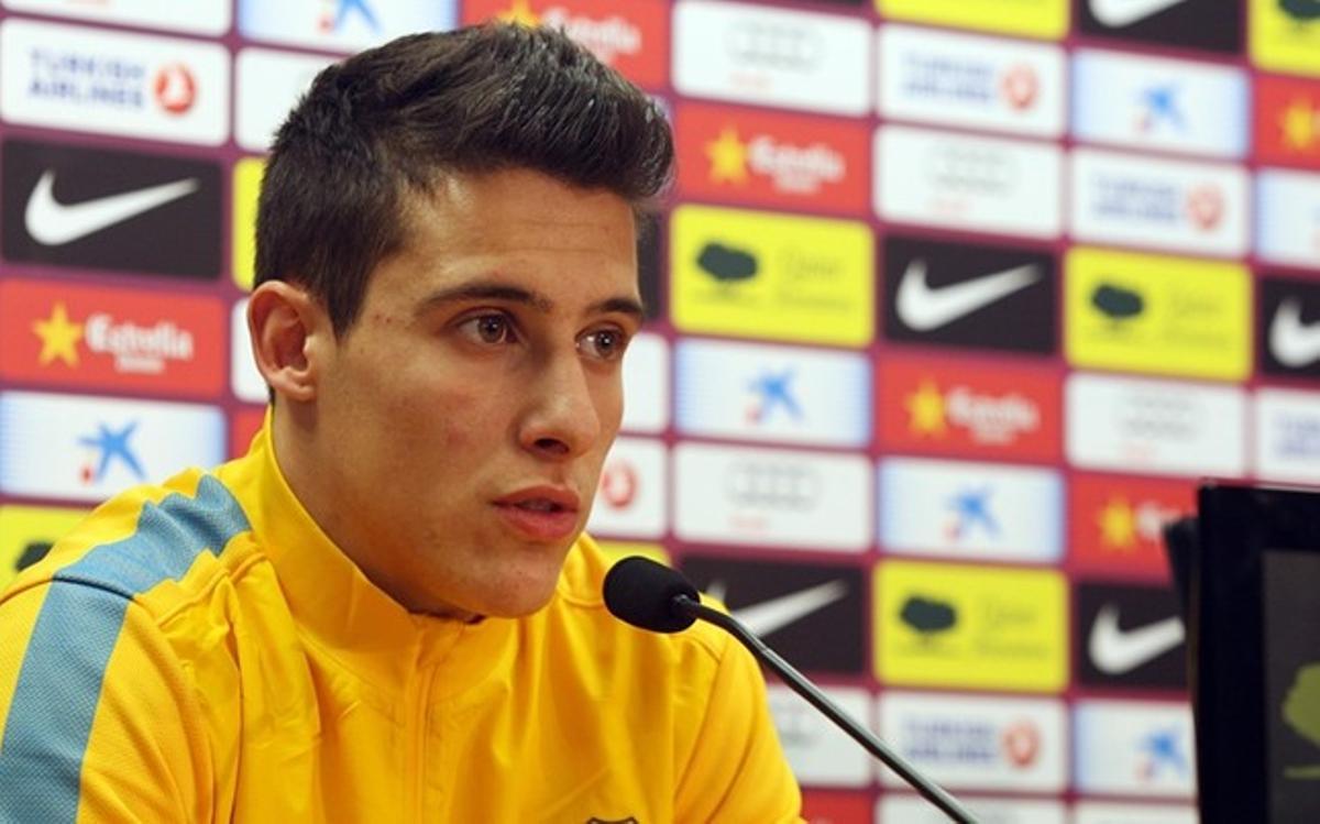 Tello muestra su ambición por triunfar en el Barça