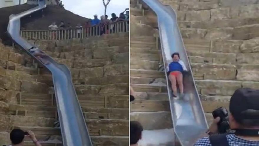 Los mejores memes del ya famoso tobogán de Estepona