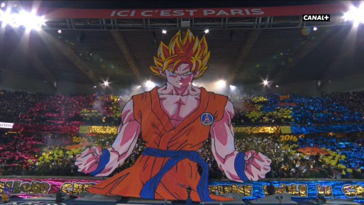 LALIGA FRANCIA | El espectacular tifo de la afición del PSG inspirado