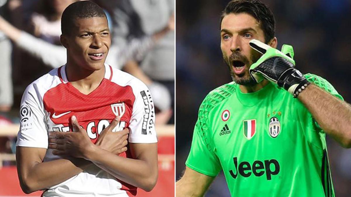 Mbappé-Buffon: El niño reta al abuelo en Champions