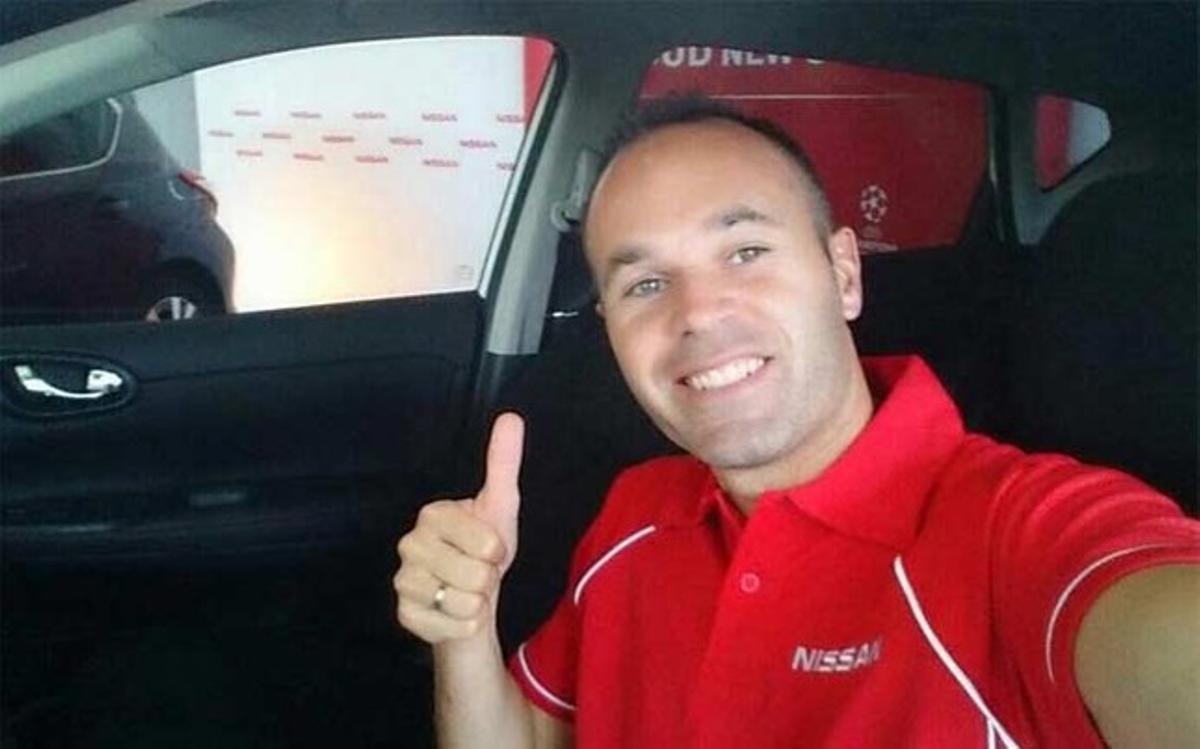Andres Iniesta Car