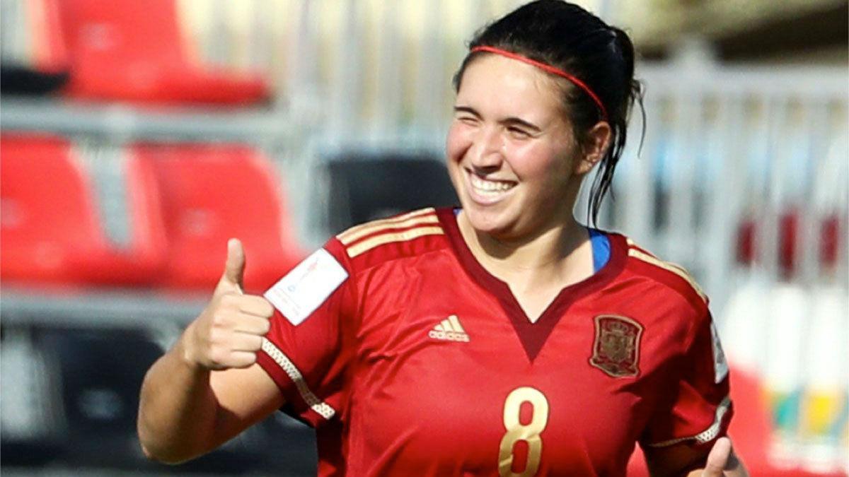 Pase largo, control y definición en el mejor gol del Mundial