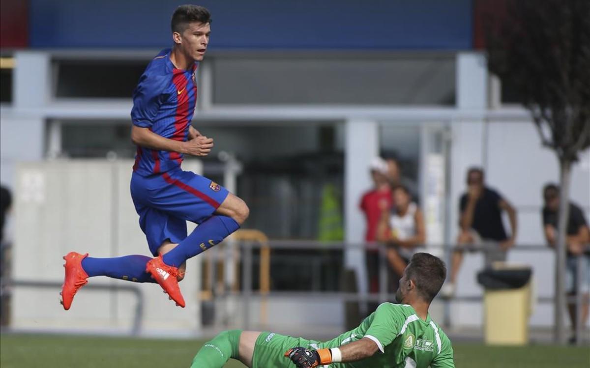 Marc Cardona da el gran salto en el Barcelona B