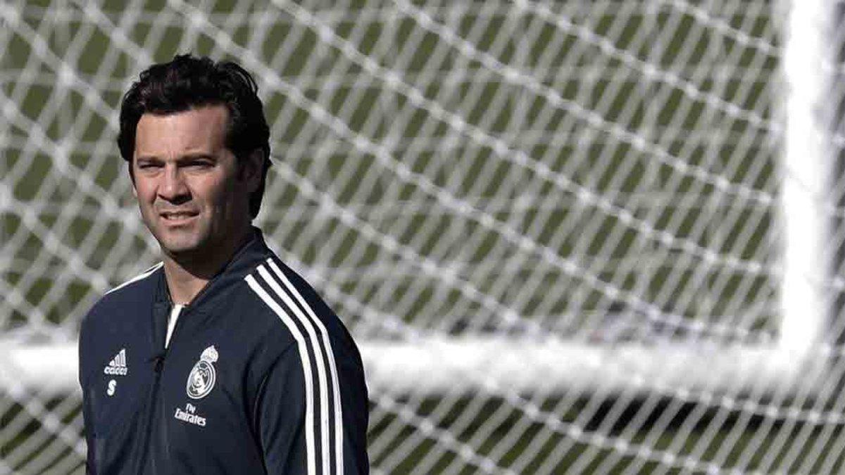 Santi Solari's last Real Madrid training session?