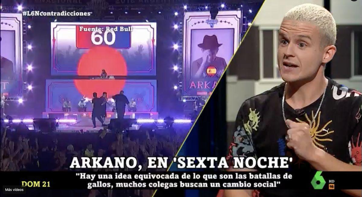 'La Sexta Noche' | Arkano: “Cuando tenía 14 o 15 años, mis primeras ...