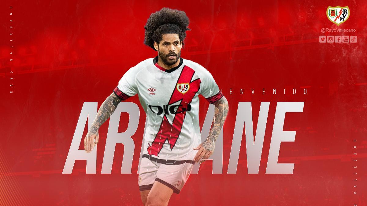Aridane, nuevo jugador del Rayo Vallecano