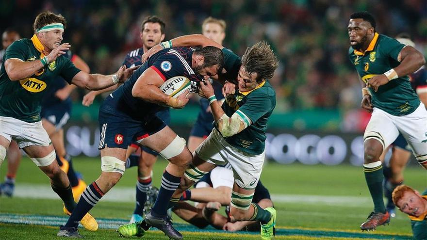 Los Springboks logran su tercer triunfo seguido sobre Francia
