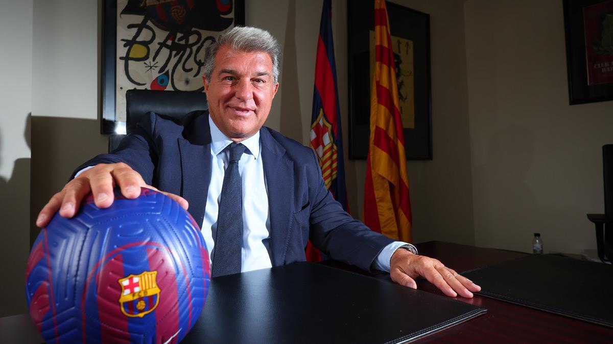 Fc Barcelona La Entrevista Completa De Joan Laporta Con Sport