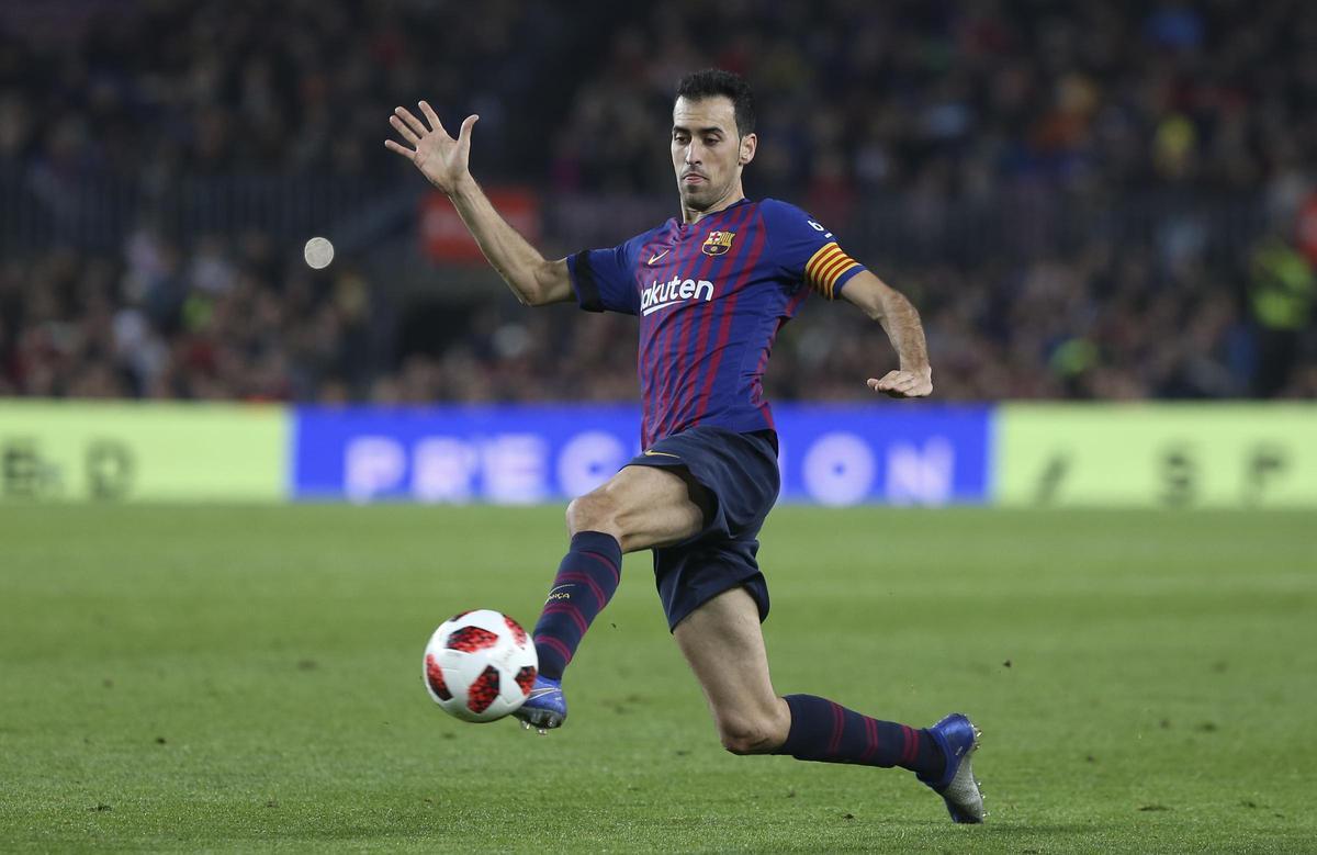 Sergio Busquets, único