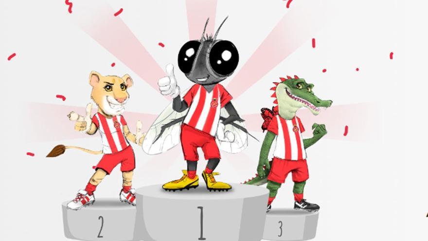 La Mosca, nueva mascota del Girona