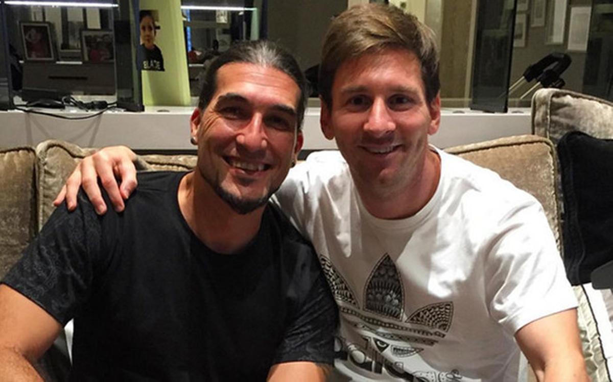 El reencuentro de Messi y Pinto | barca | sport.es