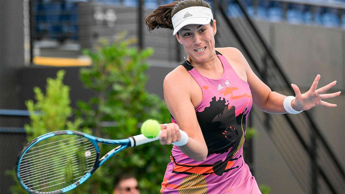 Garbiñe Muguruza estrena el 2023 con una dolorosa derrota