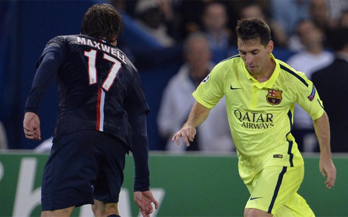 Maxwell: “Me llevaría a Messi al PSG”