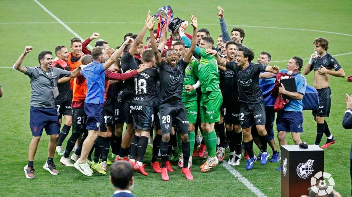 El Huesca se proclama campeón de Segunda División