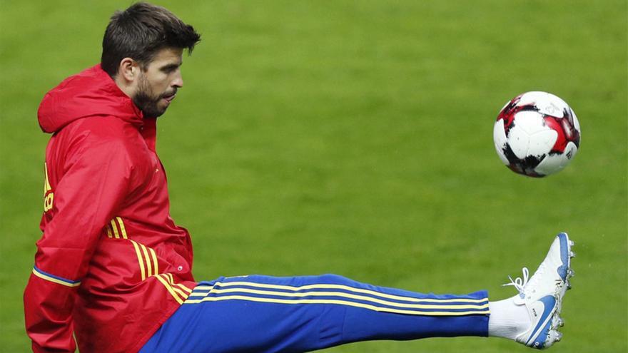 El dulce regreso de Piqué a la selección