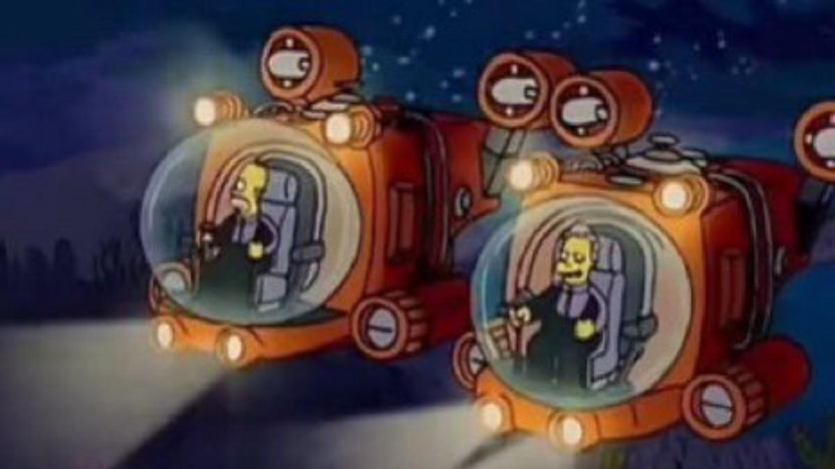 'Los Simpson' predijeron la inquietante desaparición del submarino ...