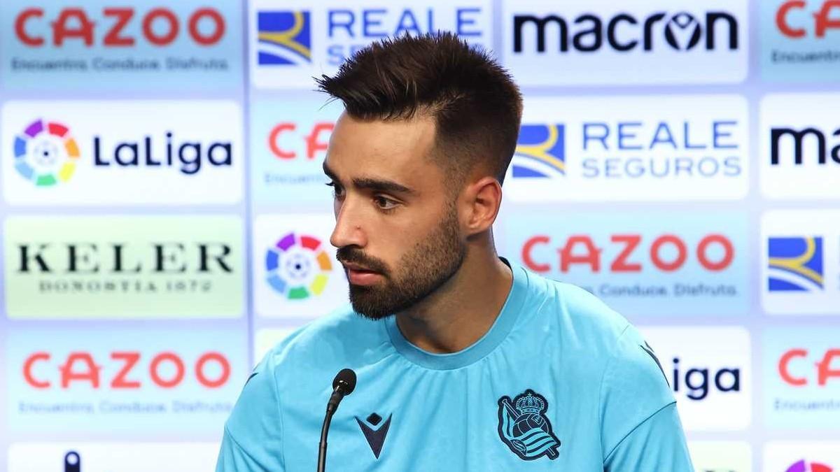 Brais Méndez quiere dar un salto en su carrera como jugador de la Real