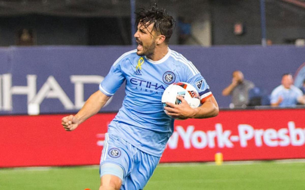 David Villa, en la mira del Sporting