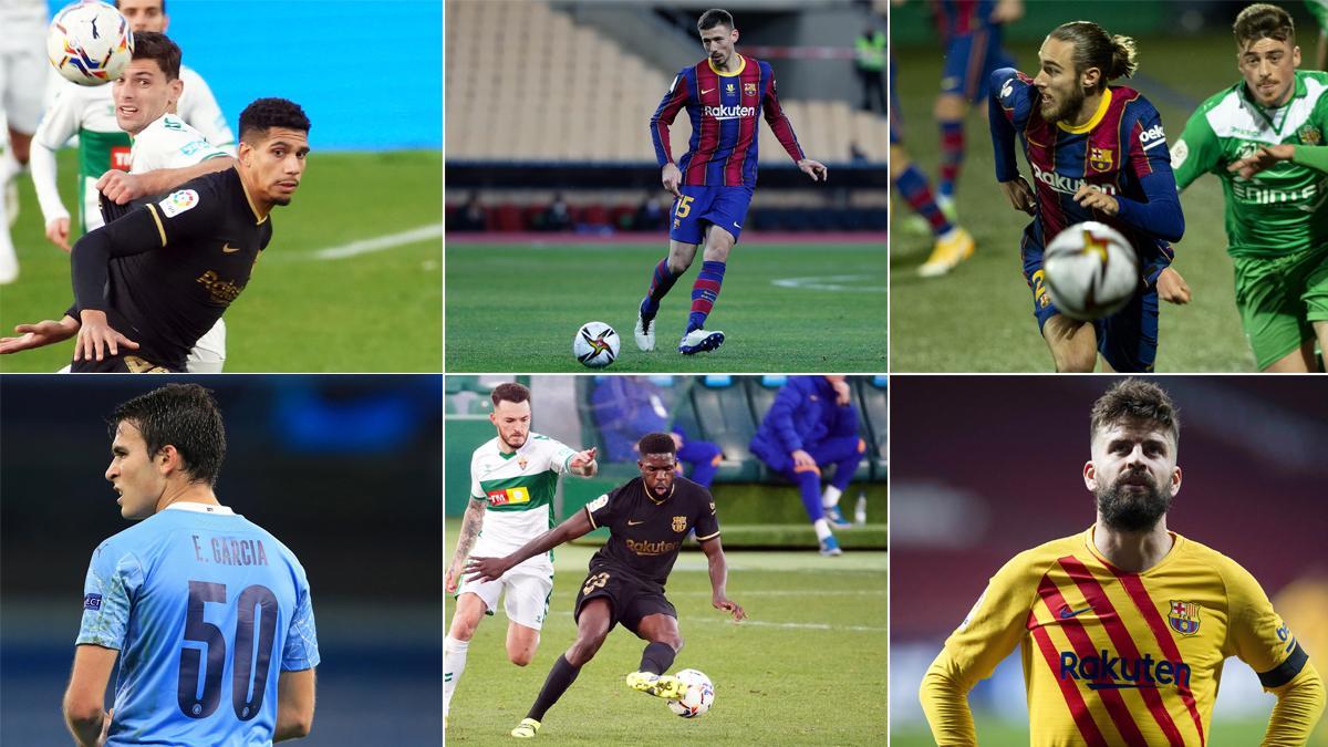 La 'bolsa' de valores de la defensa del Barça