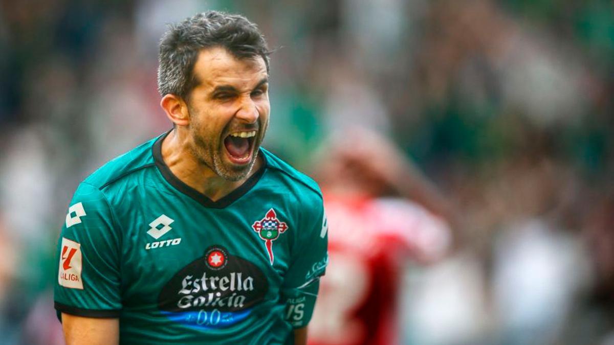 Racing Ferrol - Sporting Gijón | El gol de Alex López