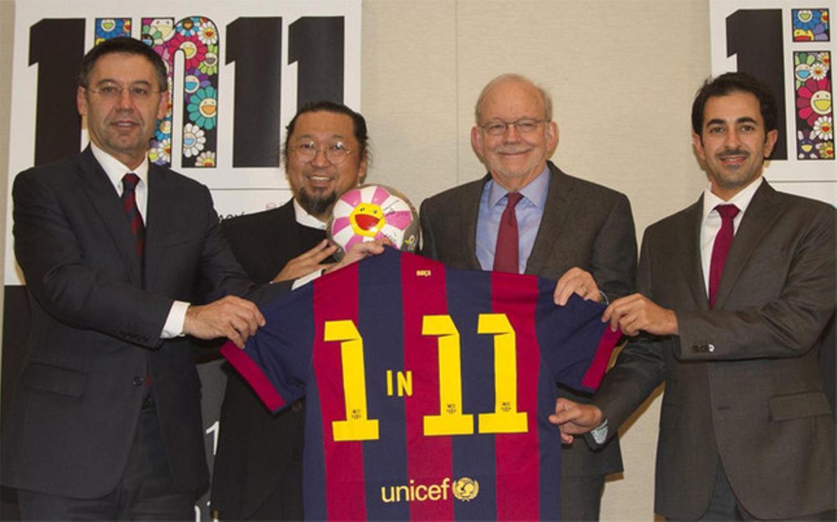 El FC Barcelona renueva su compromiso con Unicef