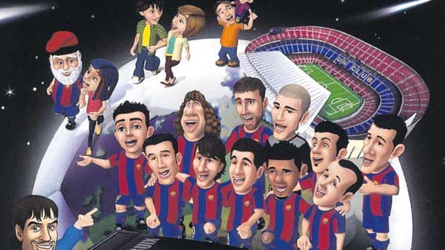 Los Barça Toons se pasan a la pequeña pantalla