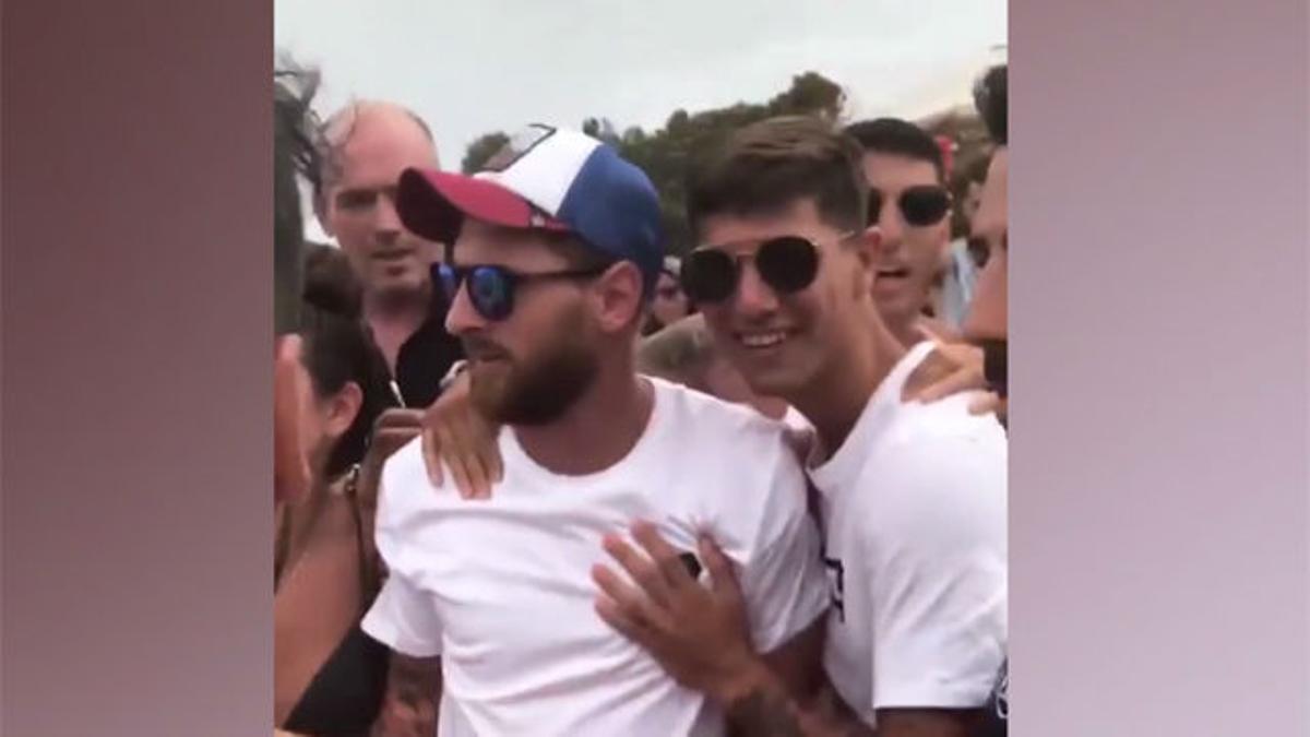 La familia Messi, al completo