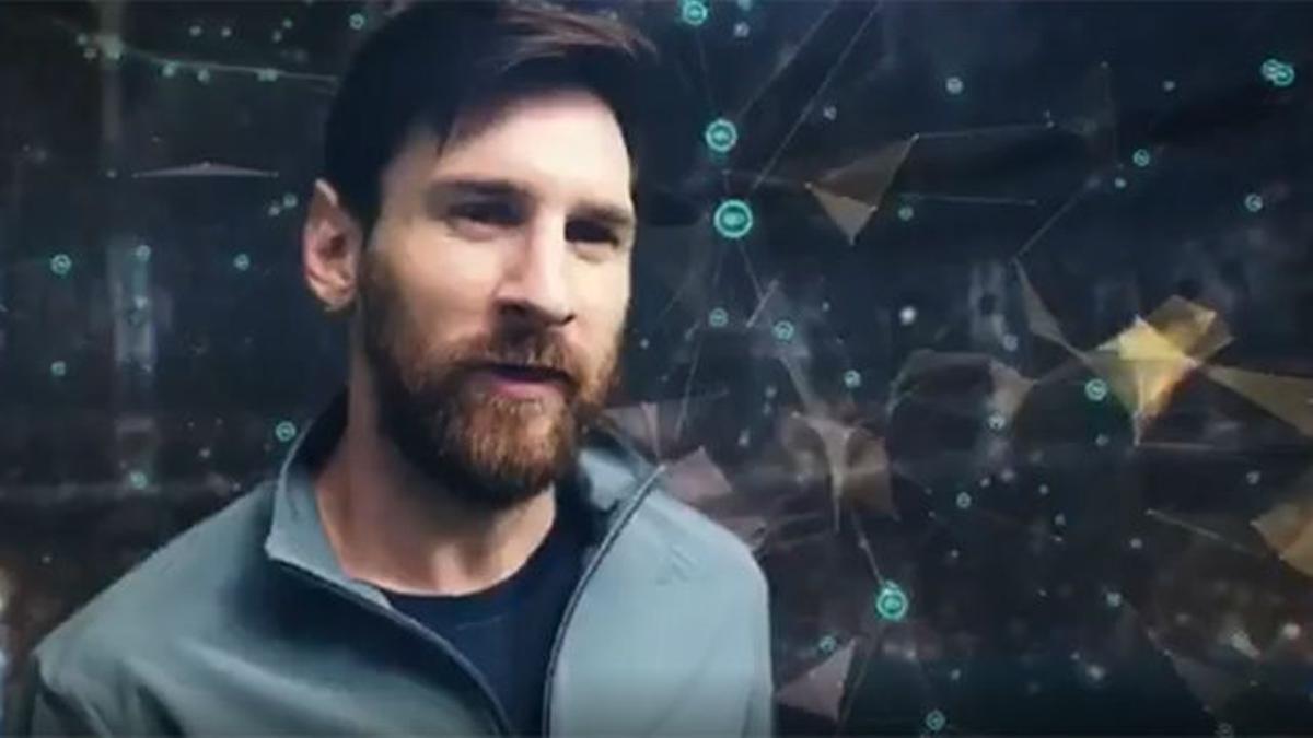 Messi, protagonista de un anuncio de móvil