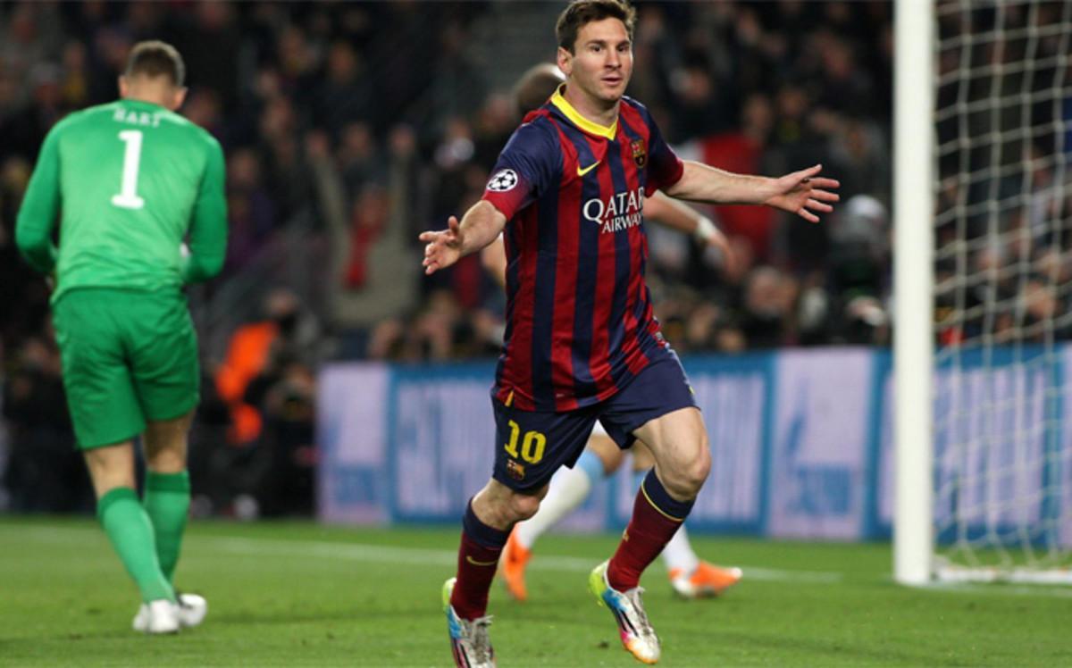 Messi, el azote del City: 4 partidos, 4 victorias y 2 goles