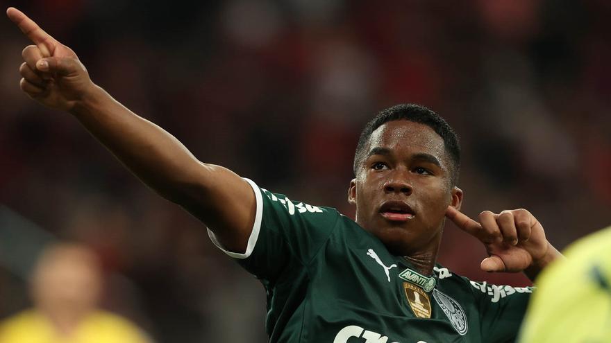 Fichajes FC Barcelona -Endrick, campeón del Brasileirao con el Palmeiras