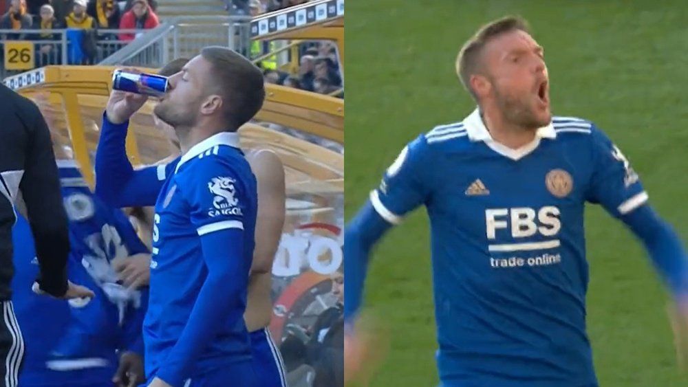 El mejor homenaje de Vardy a Red Bull