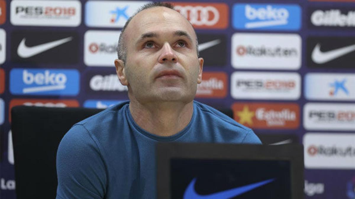 Iniesta: “Este club se merece lo mejor de mí y yo ya no podría dárselo