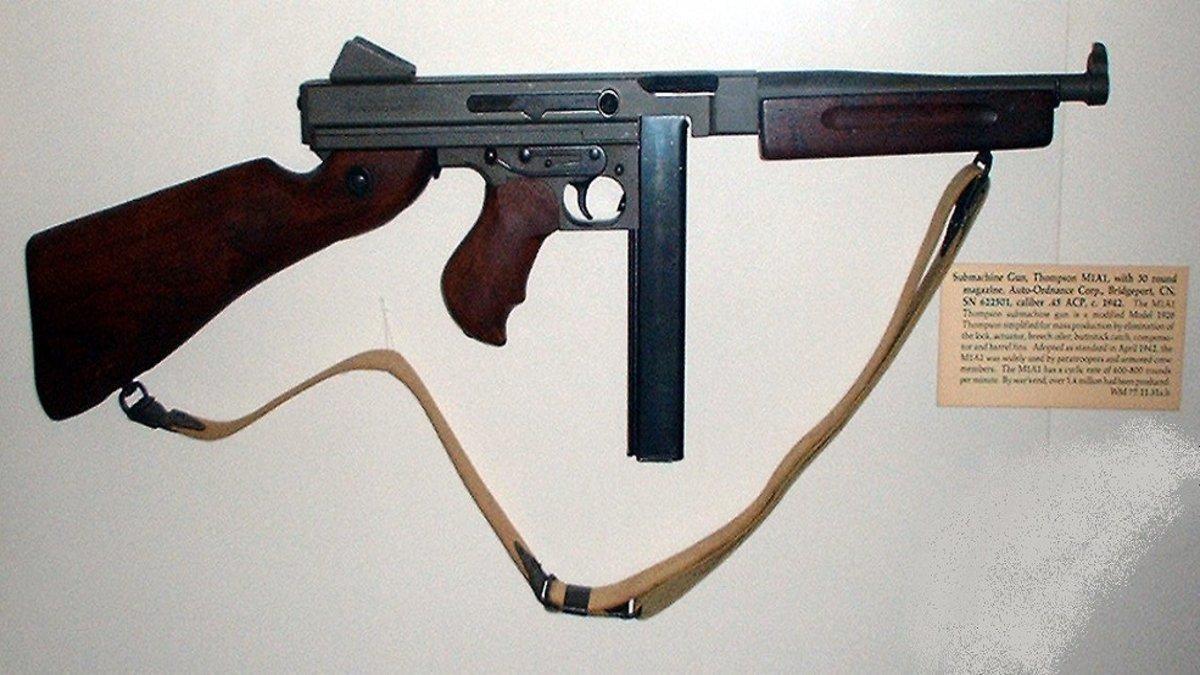 El subfusil Thompson a punto de cumple un siglo de existencia