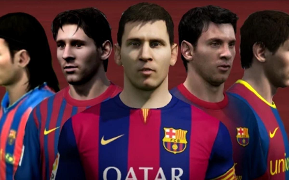 Leo Messi y su brutal evolución en el FIFA