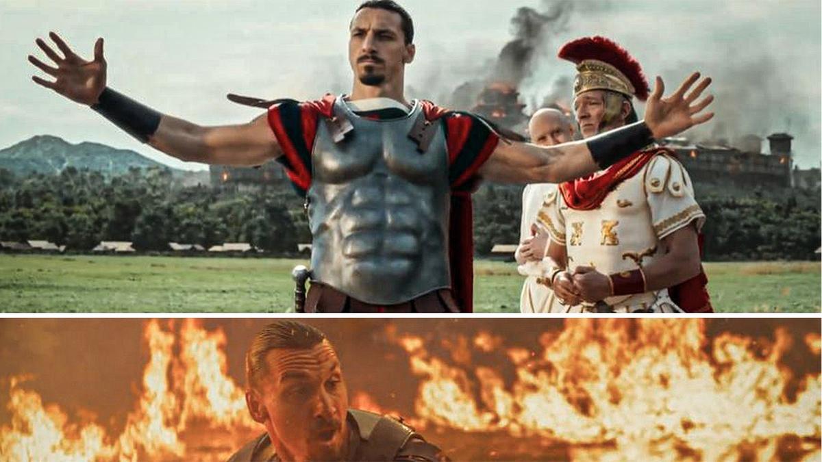 Ibra nunca deja de sorprender 😱 ¡Así aparece en la nueva película de ...