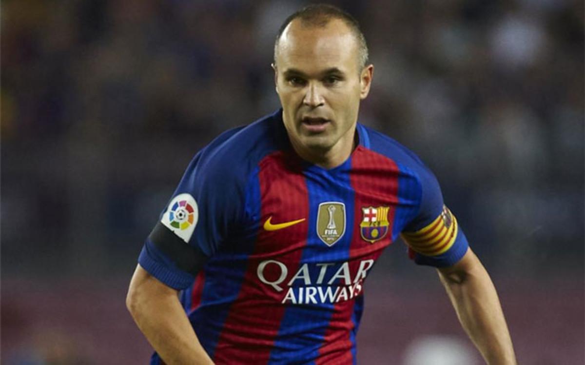 Iniesta cumple 600 partidos con el FC Barcelona