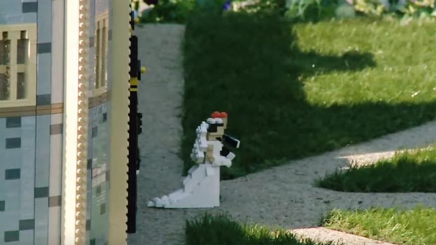 La boda del principe Harry y Meghan Markle en piezas de Lego
