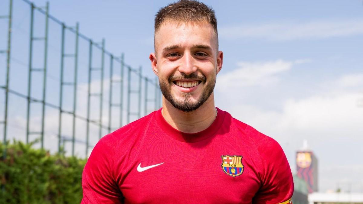 Arnau Tenas, nuevo capitán del Barça Atlètic