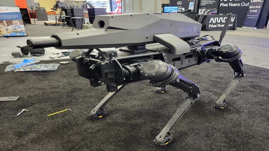 El ejército estadounidense dispondrá de nuevos perros robot francotiradores