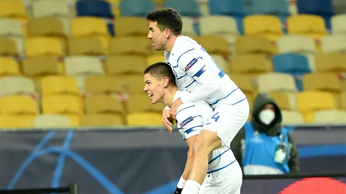 Denys Popov marcó el gol de la victoria del Dinamo