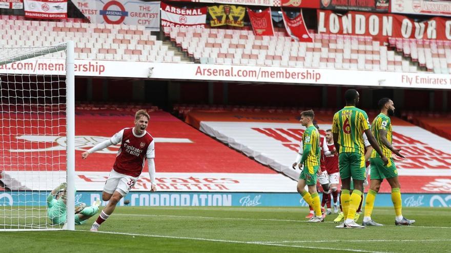 Resumen Y Goles Del Arsenal West Brom 3 1 Partido De La Jornada 35