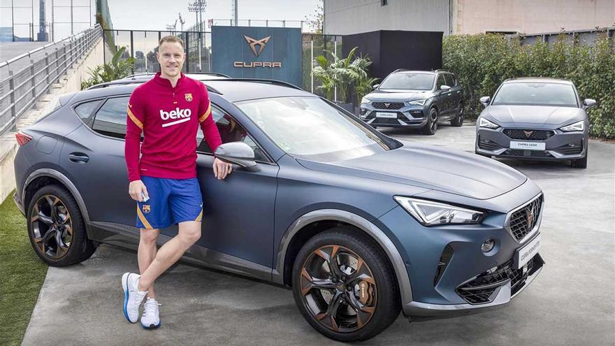 ¿Qué coche ha elegido cada jugador del Barça?