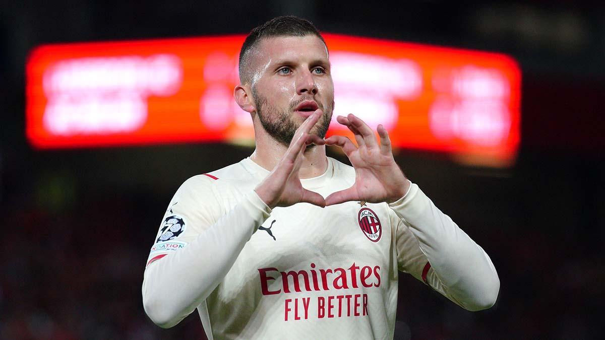 El gol de Rebic ante el Liverpool